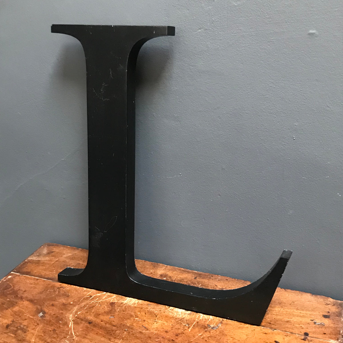 SOLD - Large Black "L” Letter Font – PamPicks