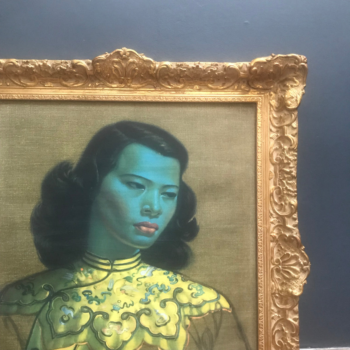 SOLD - Iconic Vladimir Tretchikoff Chinese Girl (The Green Lady) Frame ...